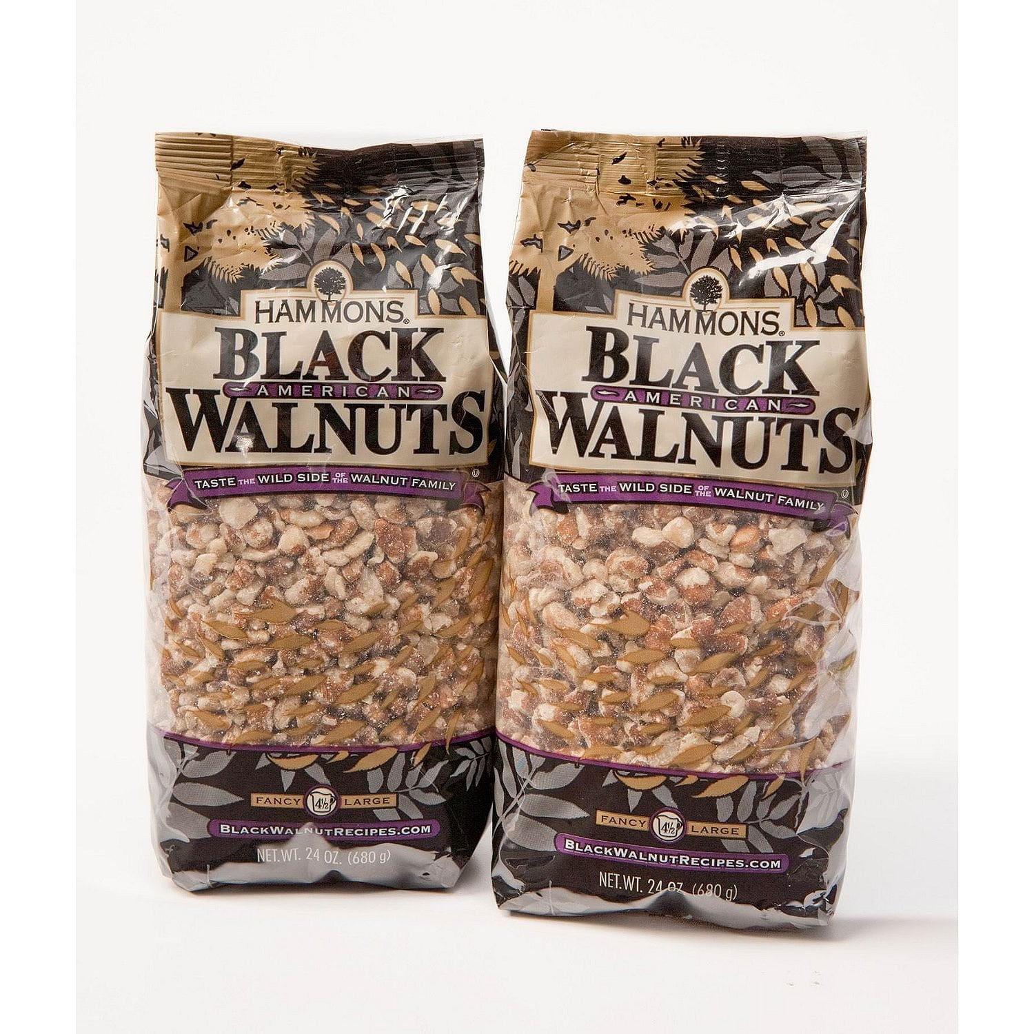 Hammon's American Black Walnuts, 24 Ounces (Pack of 2) - Walmart ...