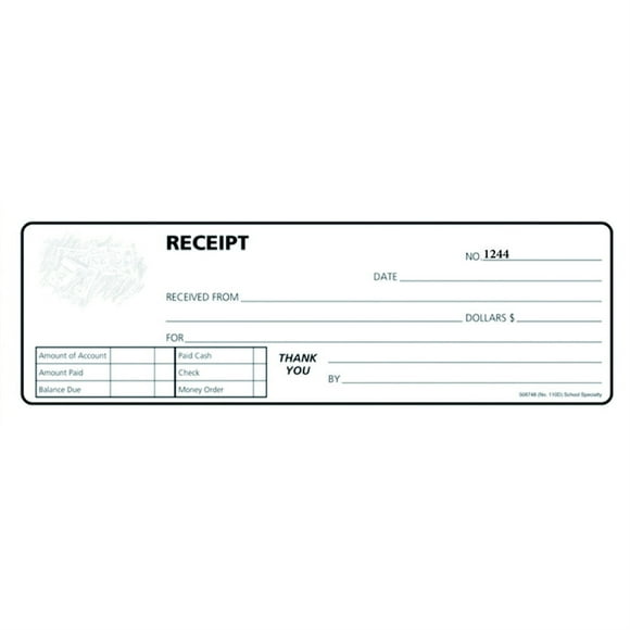 Receipt & Order Books in Forms & Recordkeeping - Walmart.com