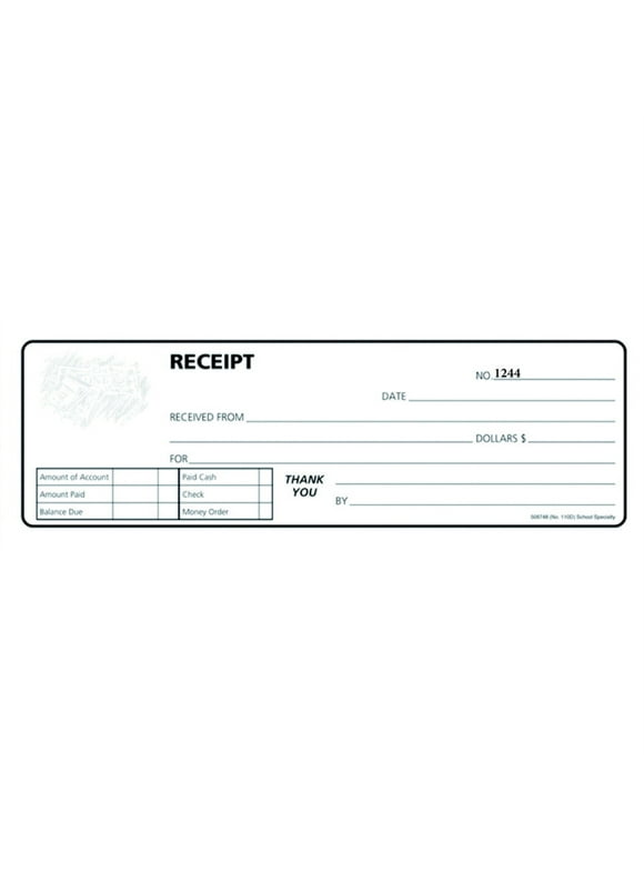 Receipt & Order Books in Forms & Recordkeeping - Walmart.com