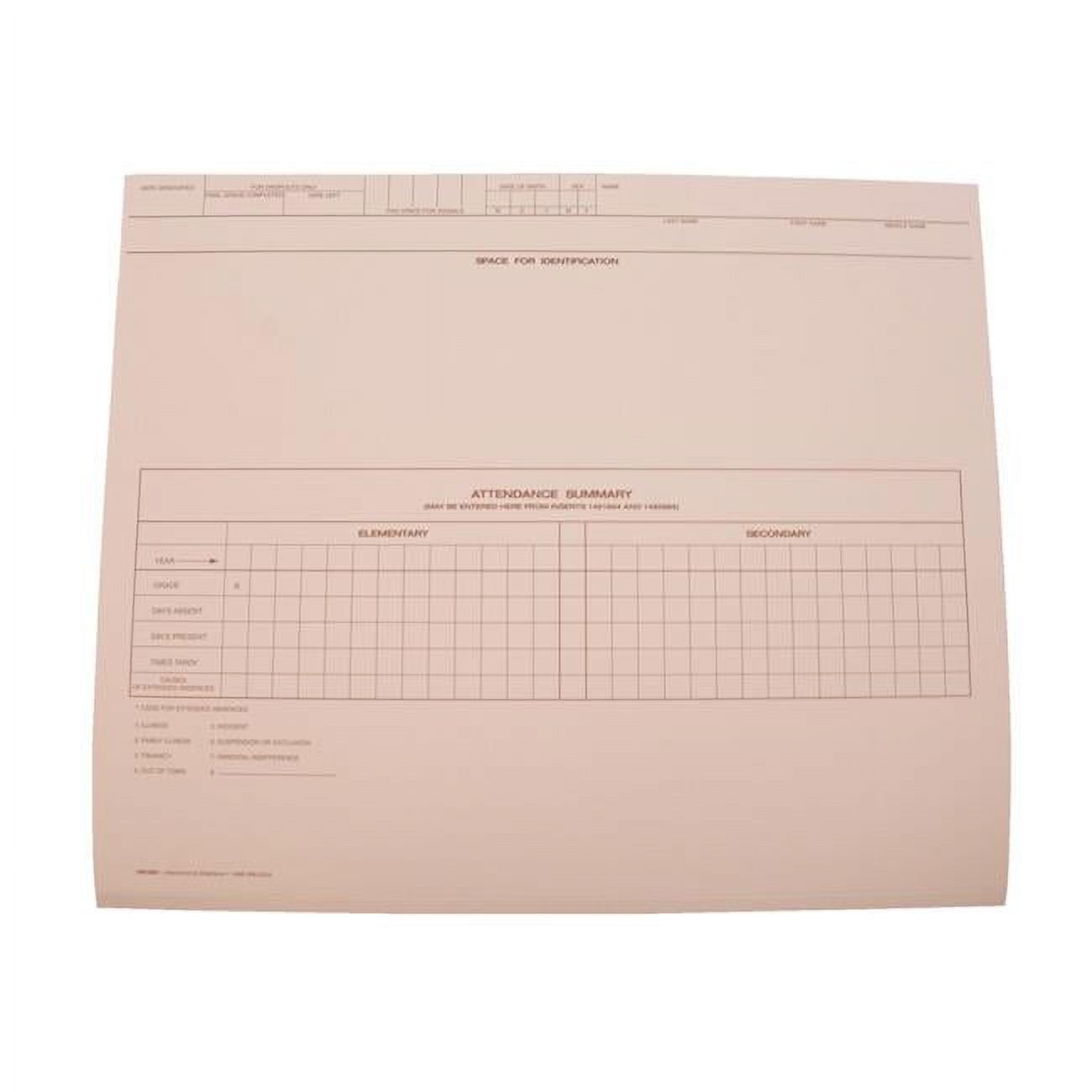 Hammond & Stephens Cumulative Record Folder - Pack of 25 - Walmart.com