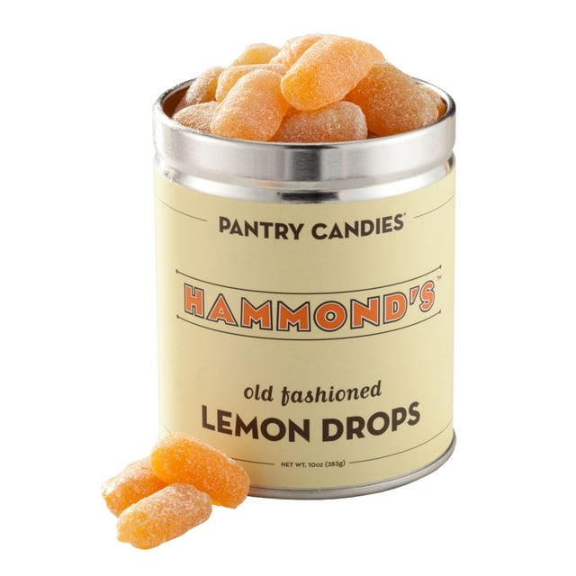 Hammonds Old Fashioned Lemon Drops Tin 10 oz. - Walmart.com