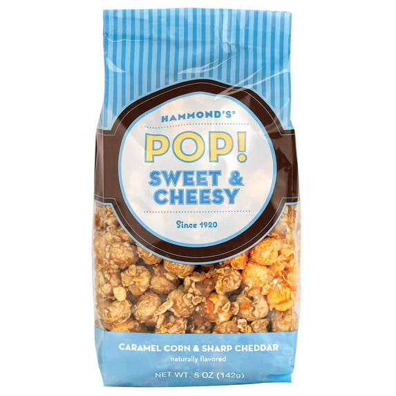 Hammonds POP! Sweet & Cheesy Popcorn, 5oz. - Walmart.com
