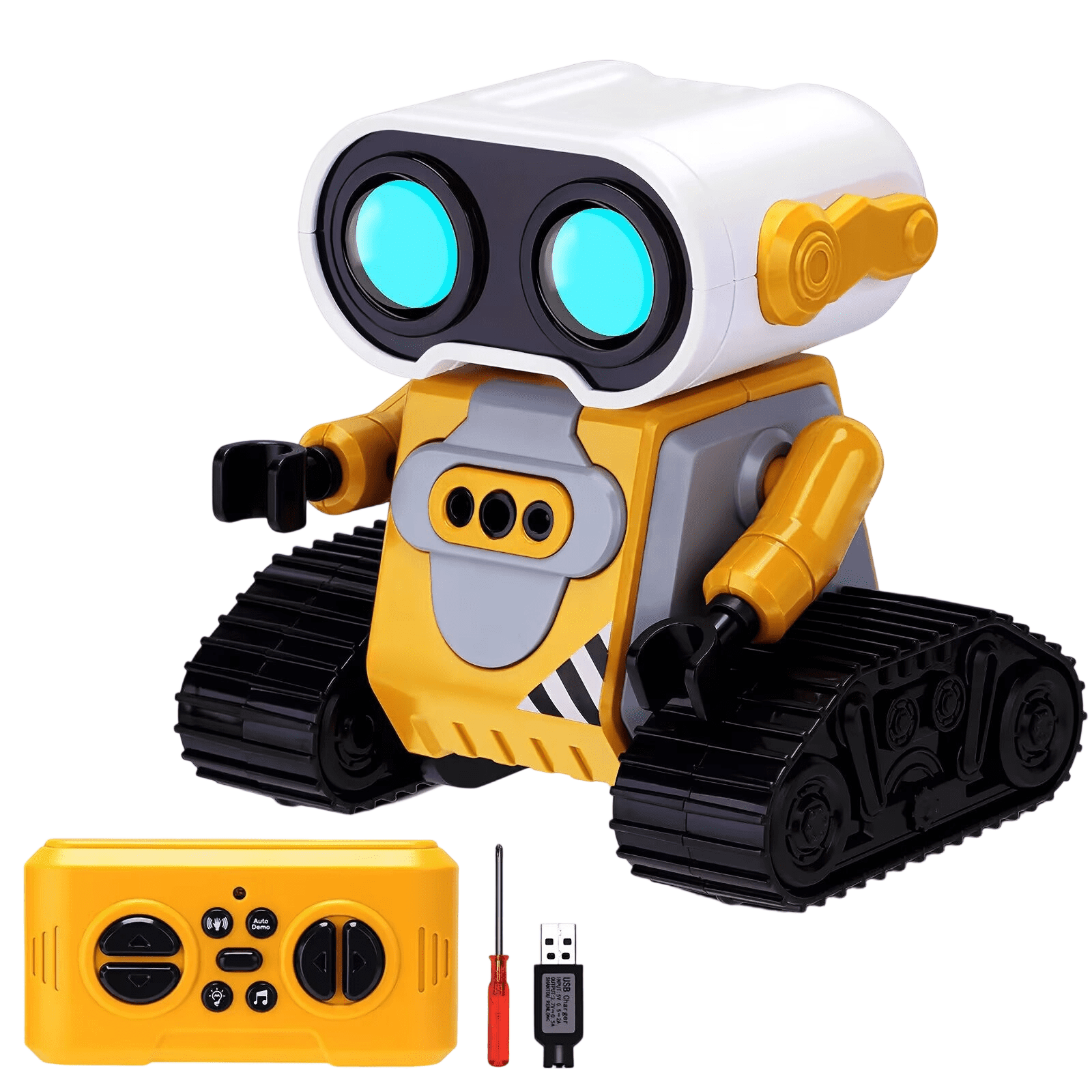 Hamourd Robot Toys for Kids, Remote Control Robot with Auto-Demo ...