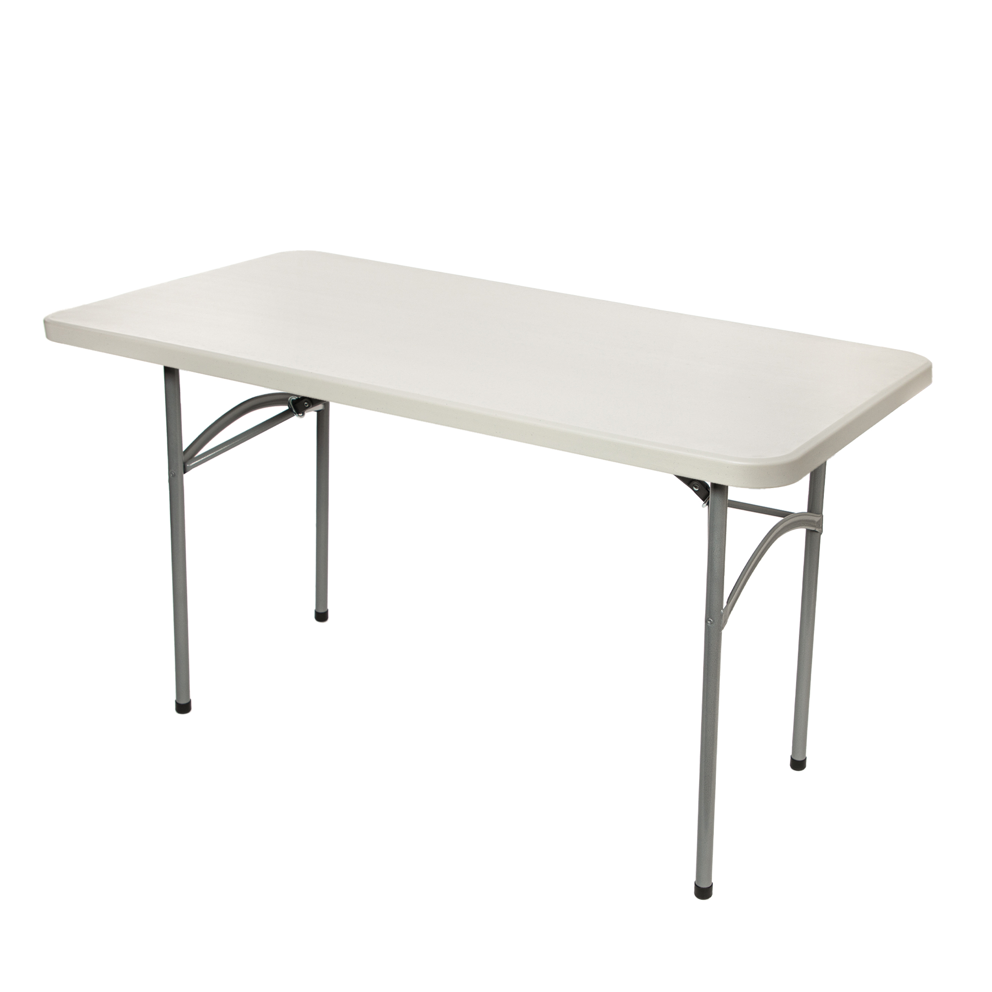 Bowery Hill 24" x 48" Folding Table in Mahogany - Walmart.com