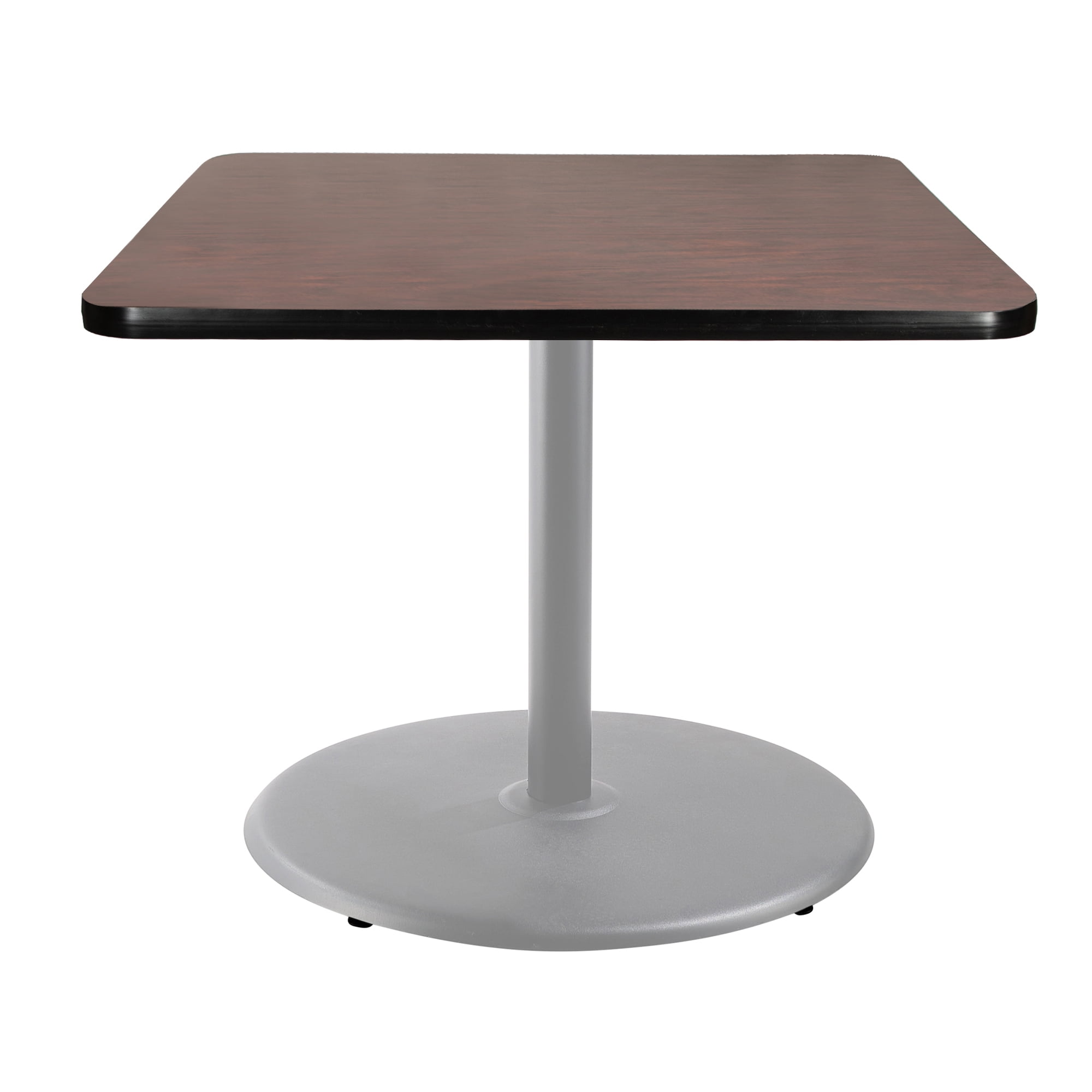Hampden Furnishings Bennet Collection Steel Frame 36" Square Top, Round ...