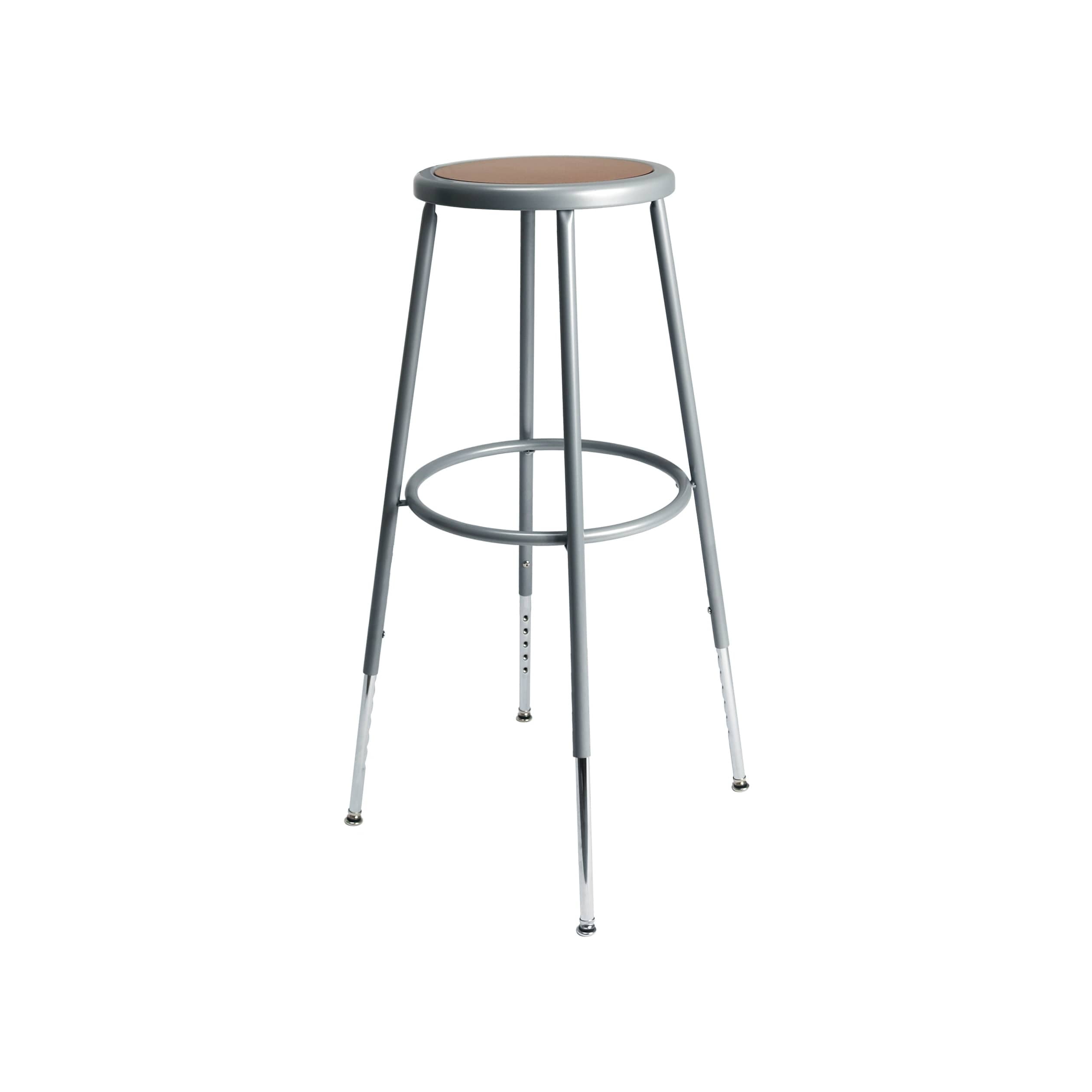 Hampden Furnishings Felix Collection Height Adjustable 32-39 Inch Steel ...