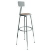 Hampden Furnishings Felix Collection Height Adjustable 32-39 Inch Steel ...