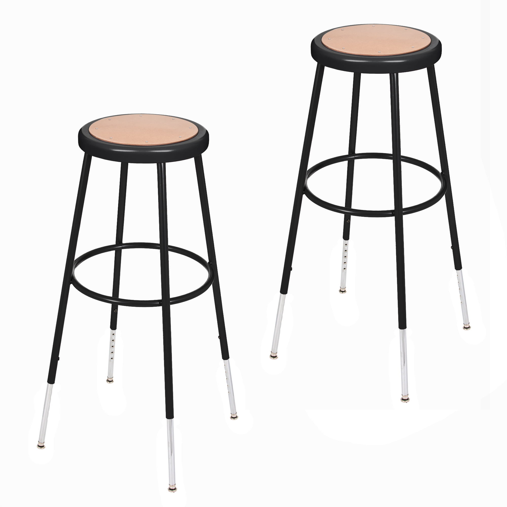 Hampden Furnishings Flynn Collection 32"-39" Adjustable Masonite/Steel ...