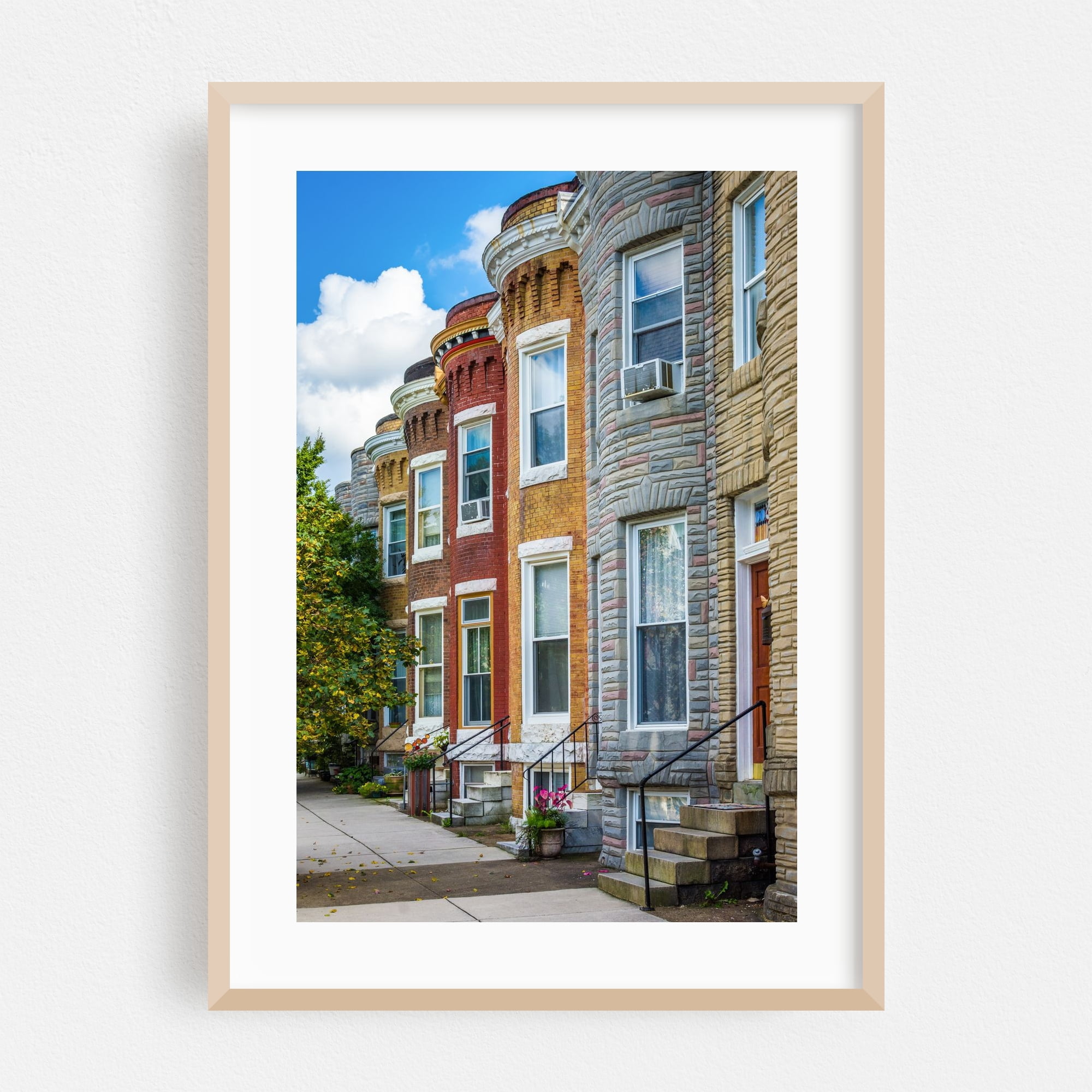 Hampden Row Houses 03 - Baltimore Maryland Photography Architecture ...