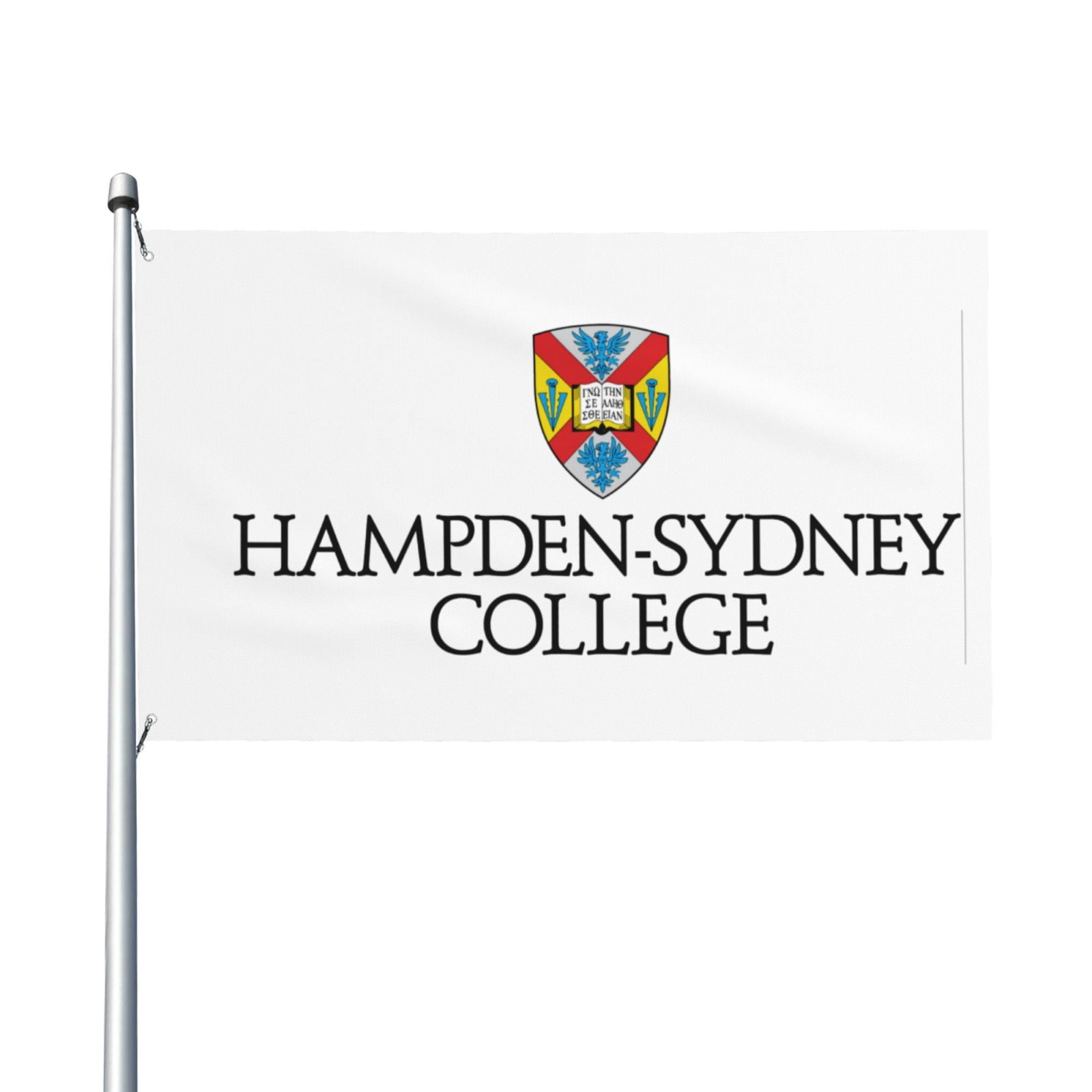 Hampden Sydney College Flag 3x5 Outdoor ,Sewn Stripes, Stronger Brass ...