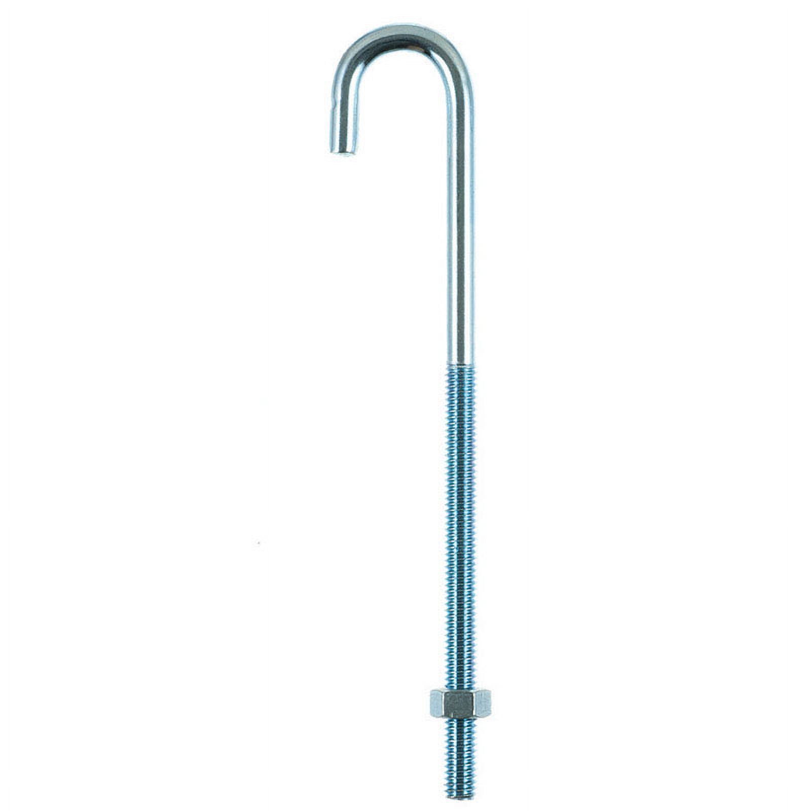Hampton 02-3459-865 J-Bolt Wing Hook Nut 0.312 x 7 in. - pack of 10 ...
