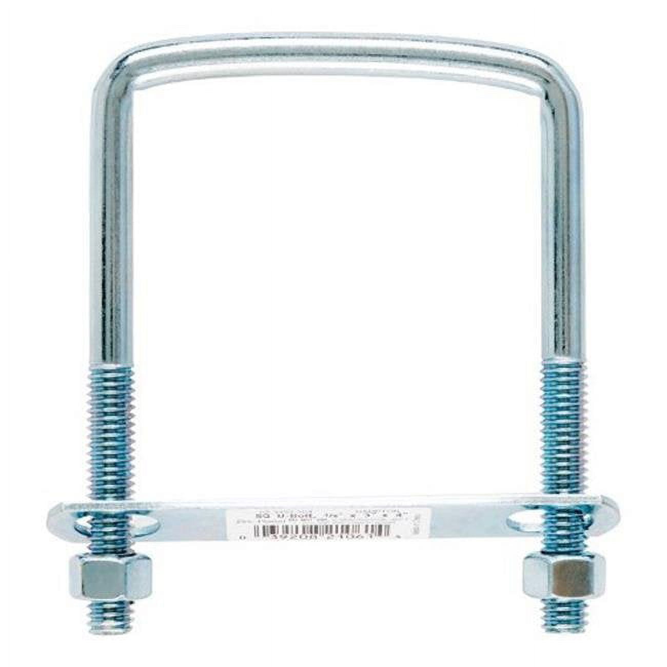 Hampton 3/8 in. X 3 in. W X 4 in. L Coarse Zinc-Plated Steel Square ...