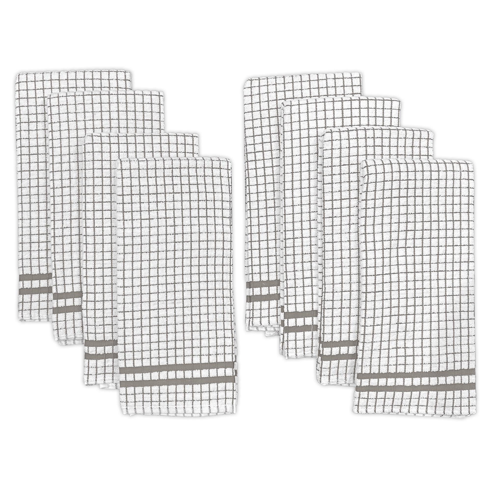 Hampton 8-Piece Kitchen Towel Set, Grey - Walmart.com