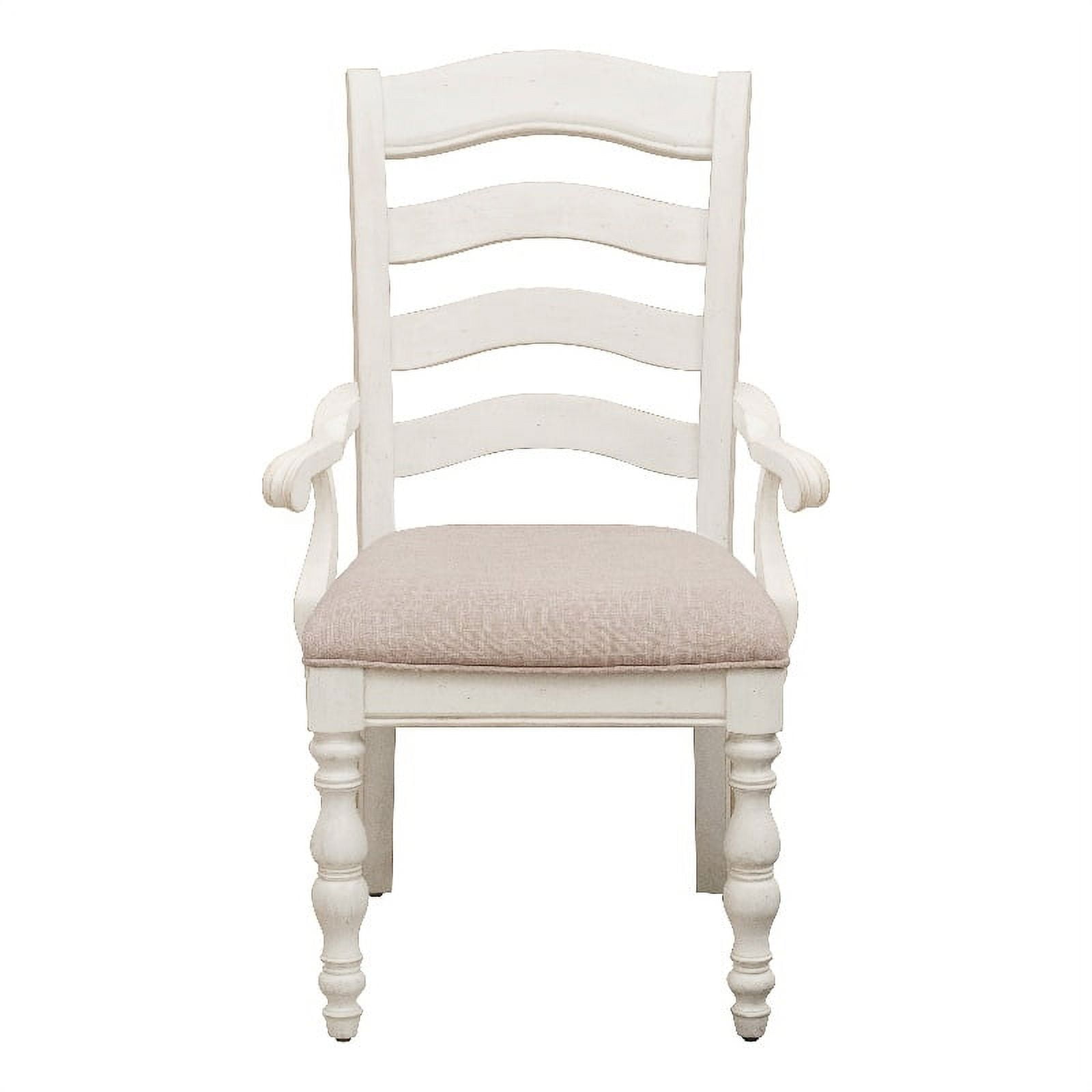 Hampton Arm Chair in White Finish by Samuel Lawrence Furniture ...