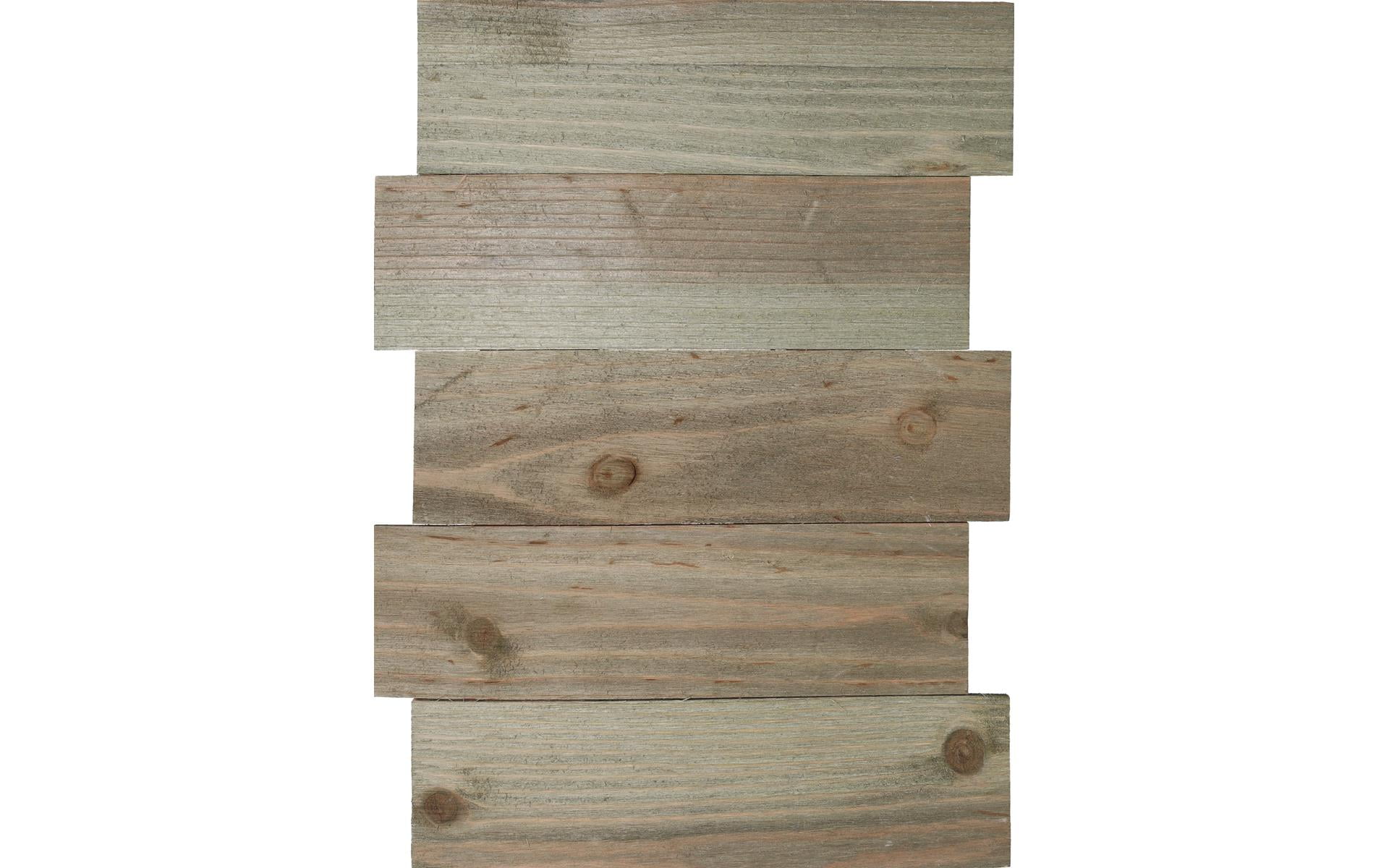 Hampton Art 12" x 16" Rustic Offset Wood Panel, 1 Each - Walmart.com