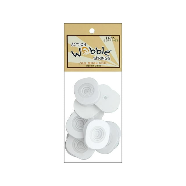 Hampton Art Action Wobbles Standard 12 Pieces, Action Wobbler, Wobble ...