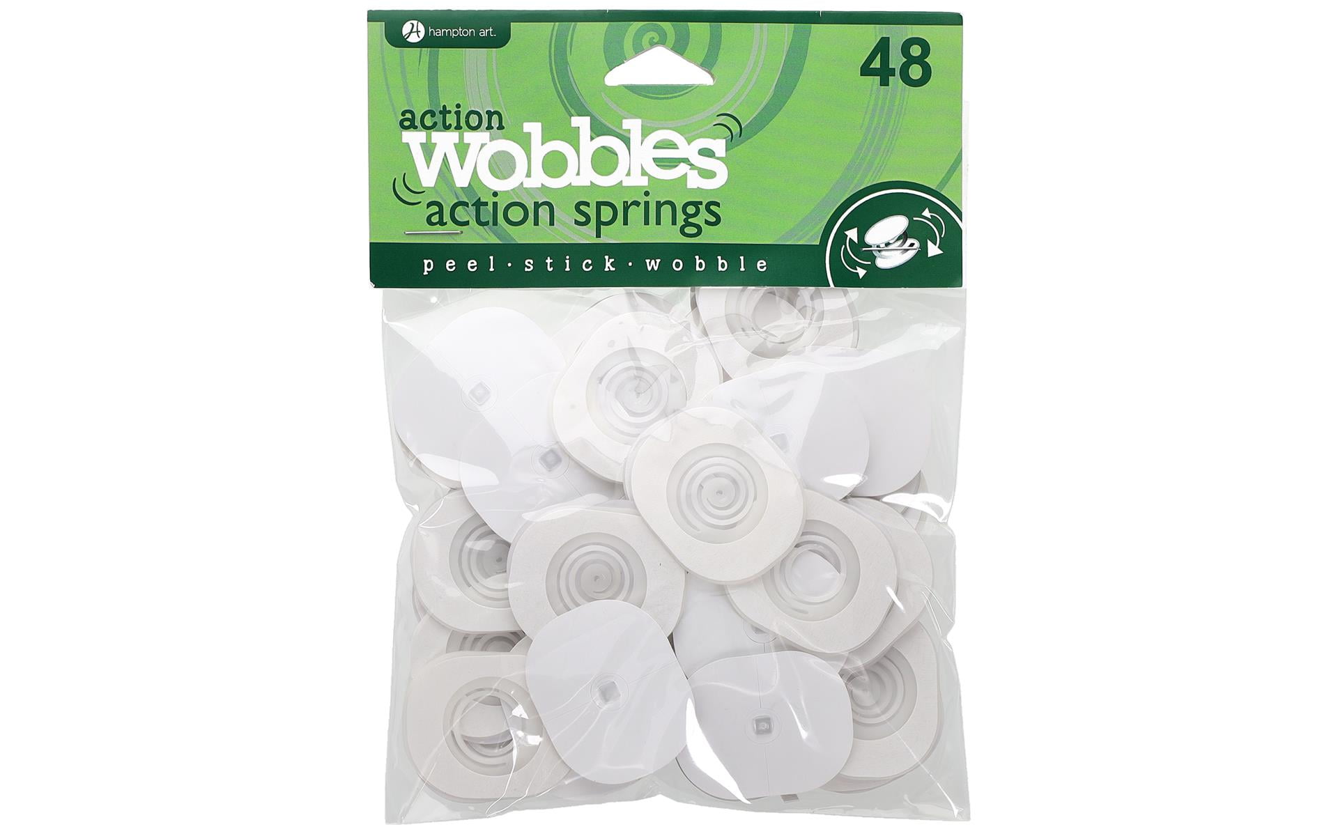 Hampton Art Action Wobbles Standard 48 Pieces, Action Wobbler, Wobble ...