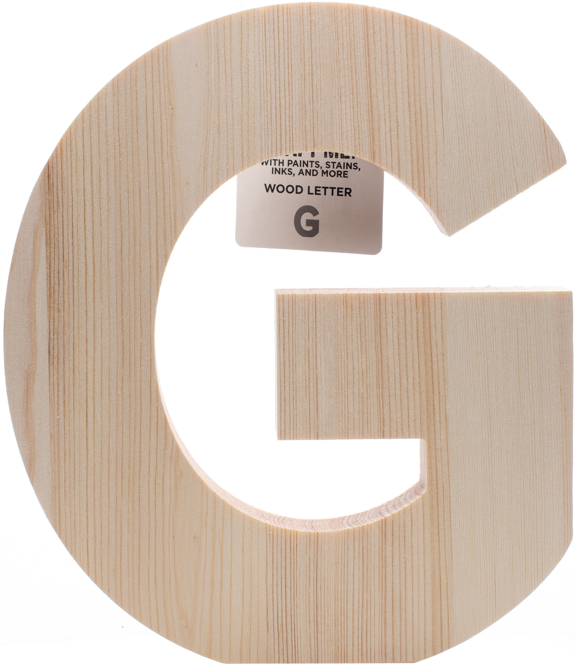 Hampton Art Chunky Wood Letter 8"-G - Walmart.com