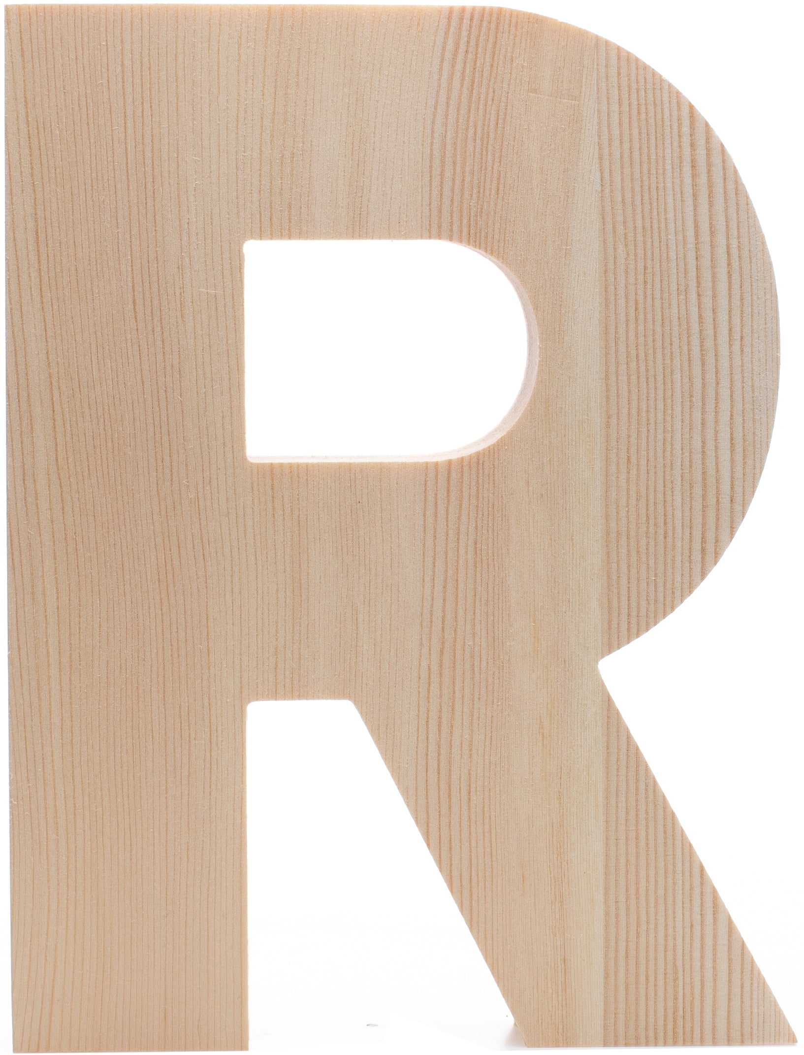 Hampton Art Chunky Wood Letter 8"-R - Walmart.com