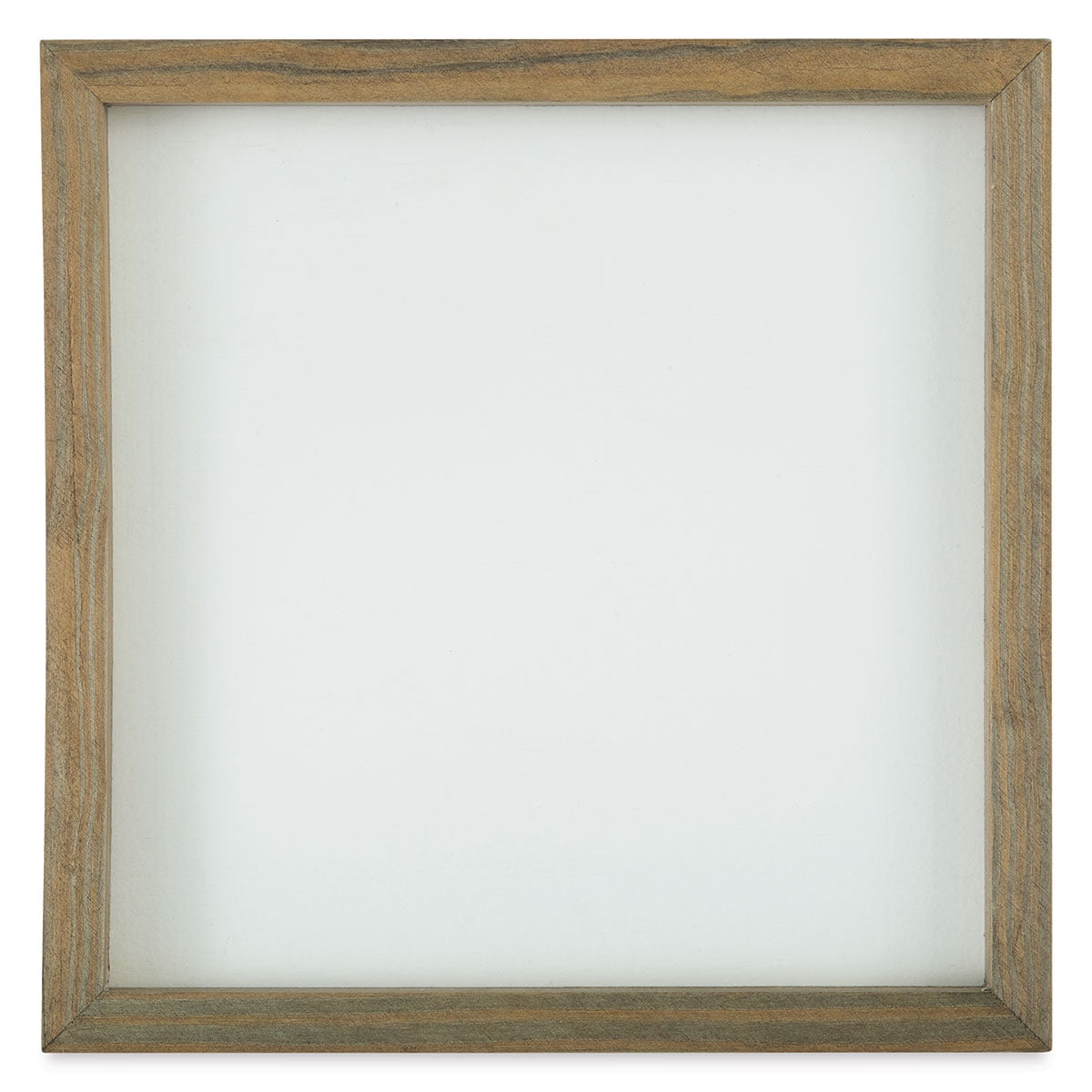 Hampton Art Wooden Frame 12"X12"-Rustic White - Walmart.com