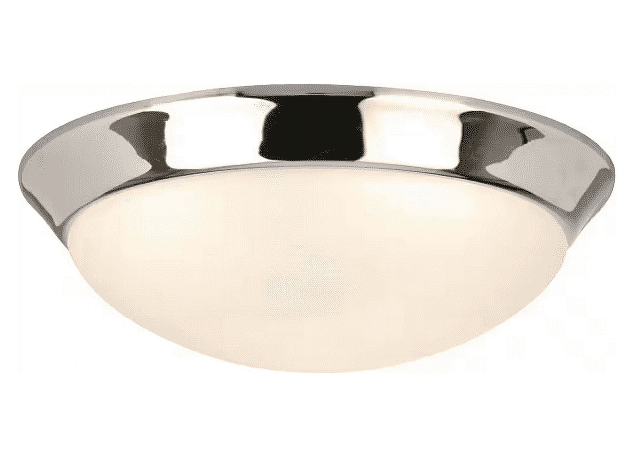 Hampton Bay Chelwood 13 in. Chrome Selectable LED Flush Mount - Walmart.com