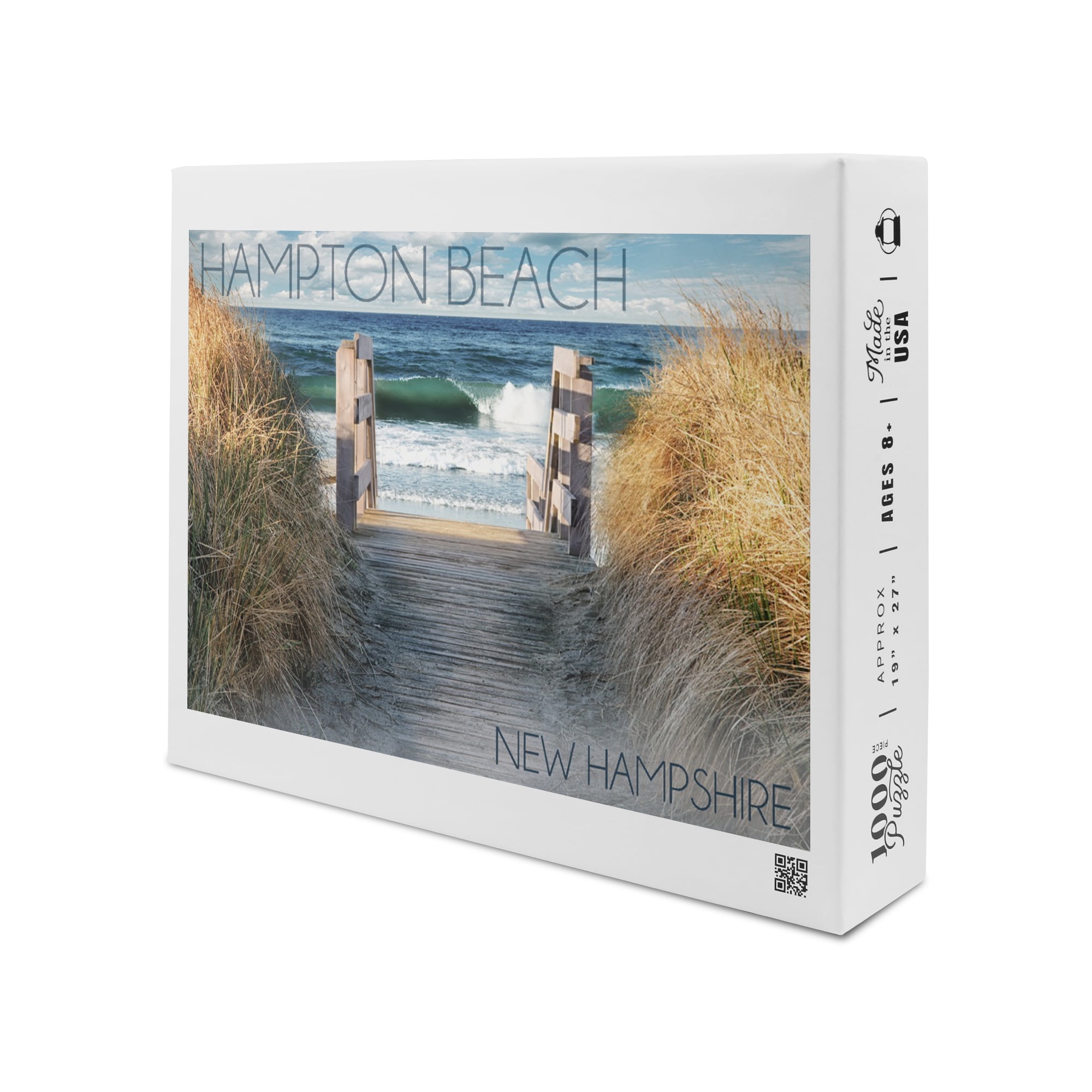 Hampton Beach, New Hampshire, Stairs to Beach (1000 Piece Puzzle, Size ...