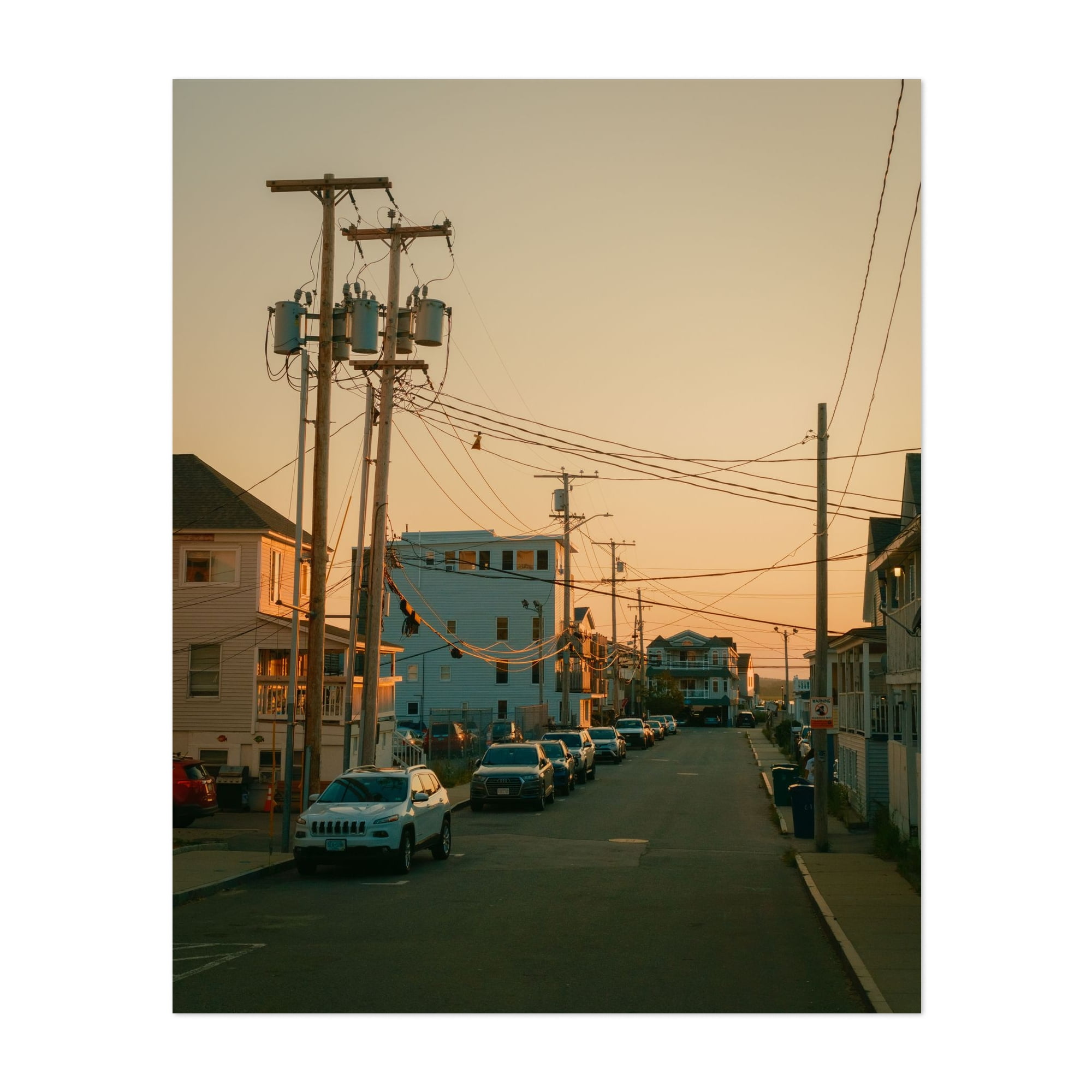 Hampton Beach at Sunset - Hampton New Hampshire Photography Unframed ...