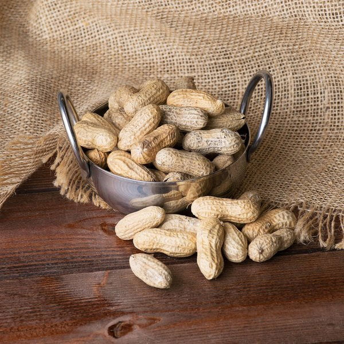 Hampton Farms 25 lb. Roasted Unsalted In-Shell Peanuts - Walmart.com