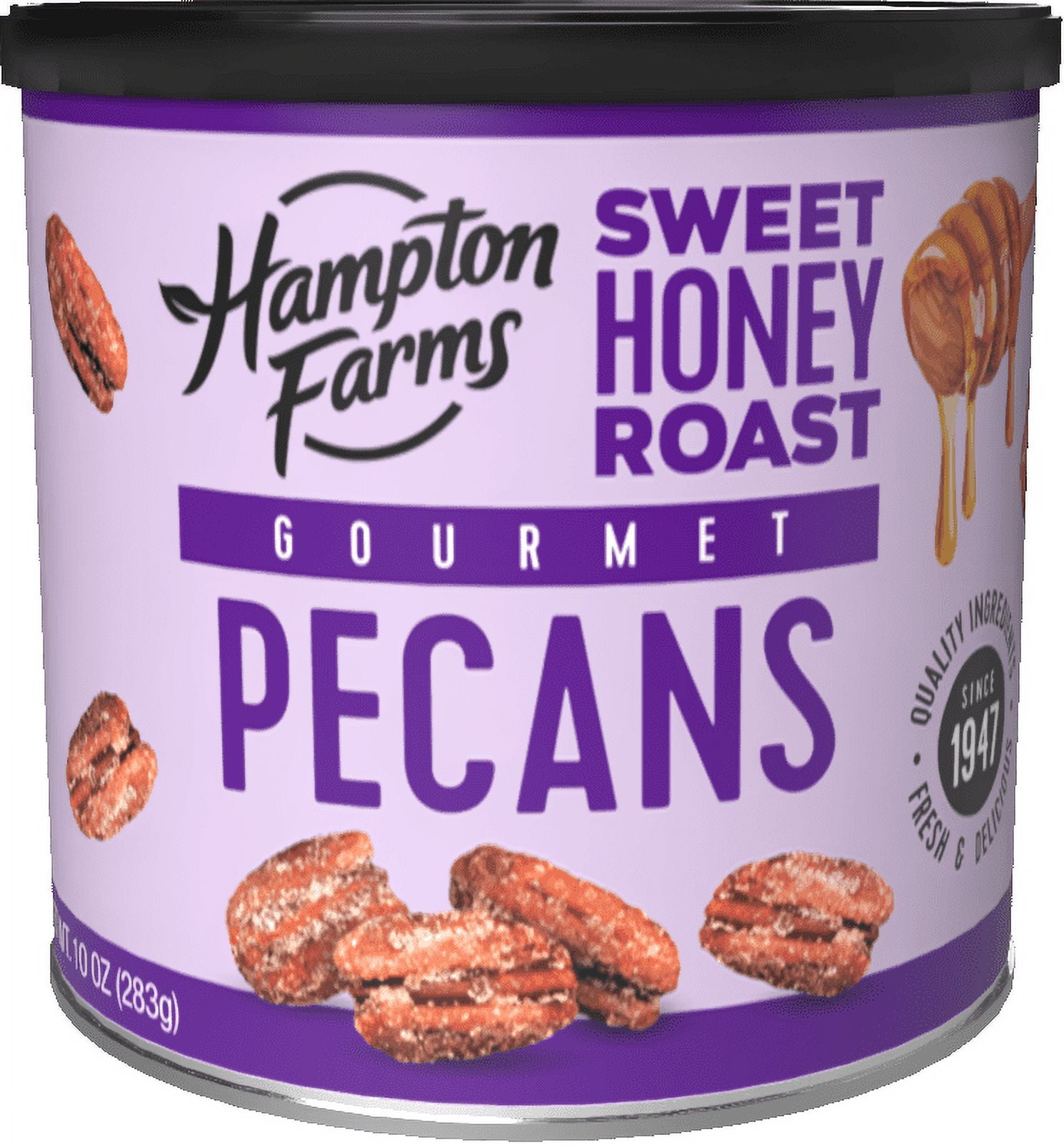 Hampton Farms Honey Roasted Pecans 10 oz - Walmart.com