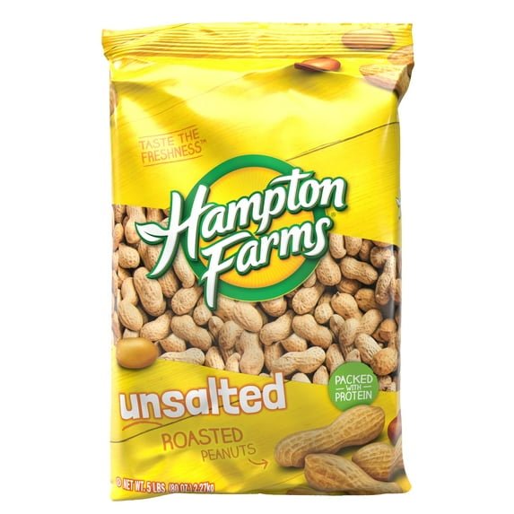 Hampton Farms - USA OKA4 Grown All-Natural - Fancy Roasted In-Shell ...