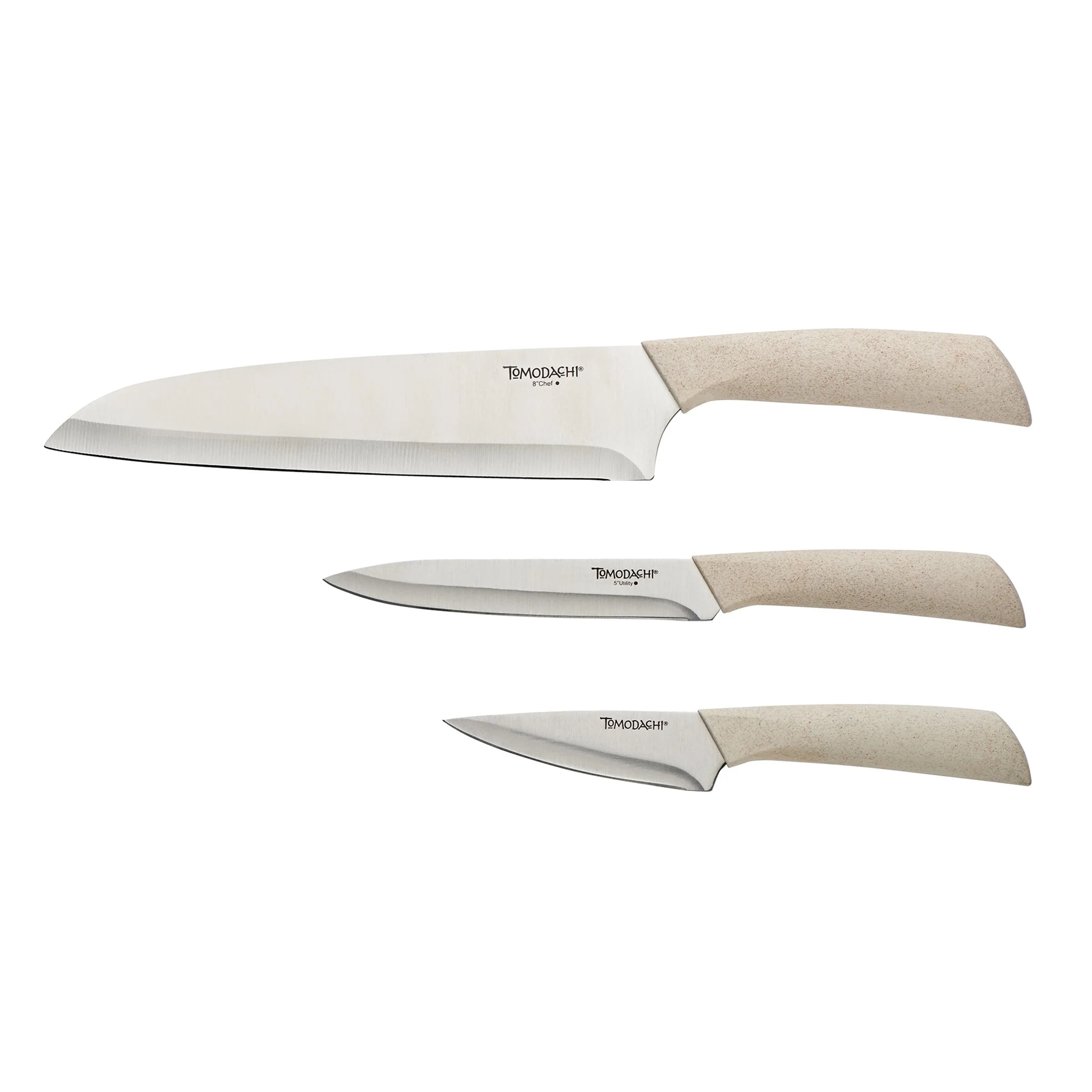 Hampton Forge Harvest Stainless Steel Cutlery Set with Guards (3-Piece ...