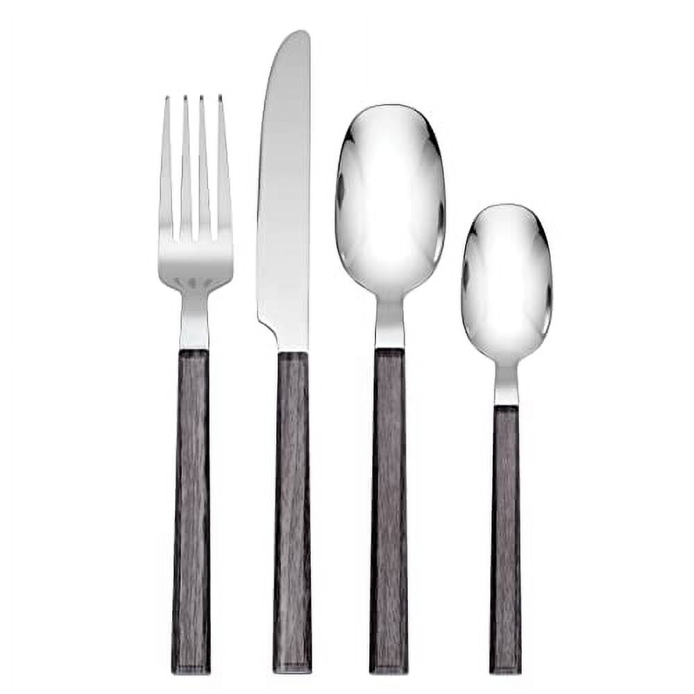 Hampton Forge Henley Grey 16 Piece Flatware Set, 16PC FW - Walmart.com