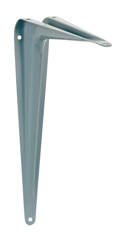 Hampton Gray Steel Shelf Support 18 Ga. 8 in. L 100 lb - Walmart.com
