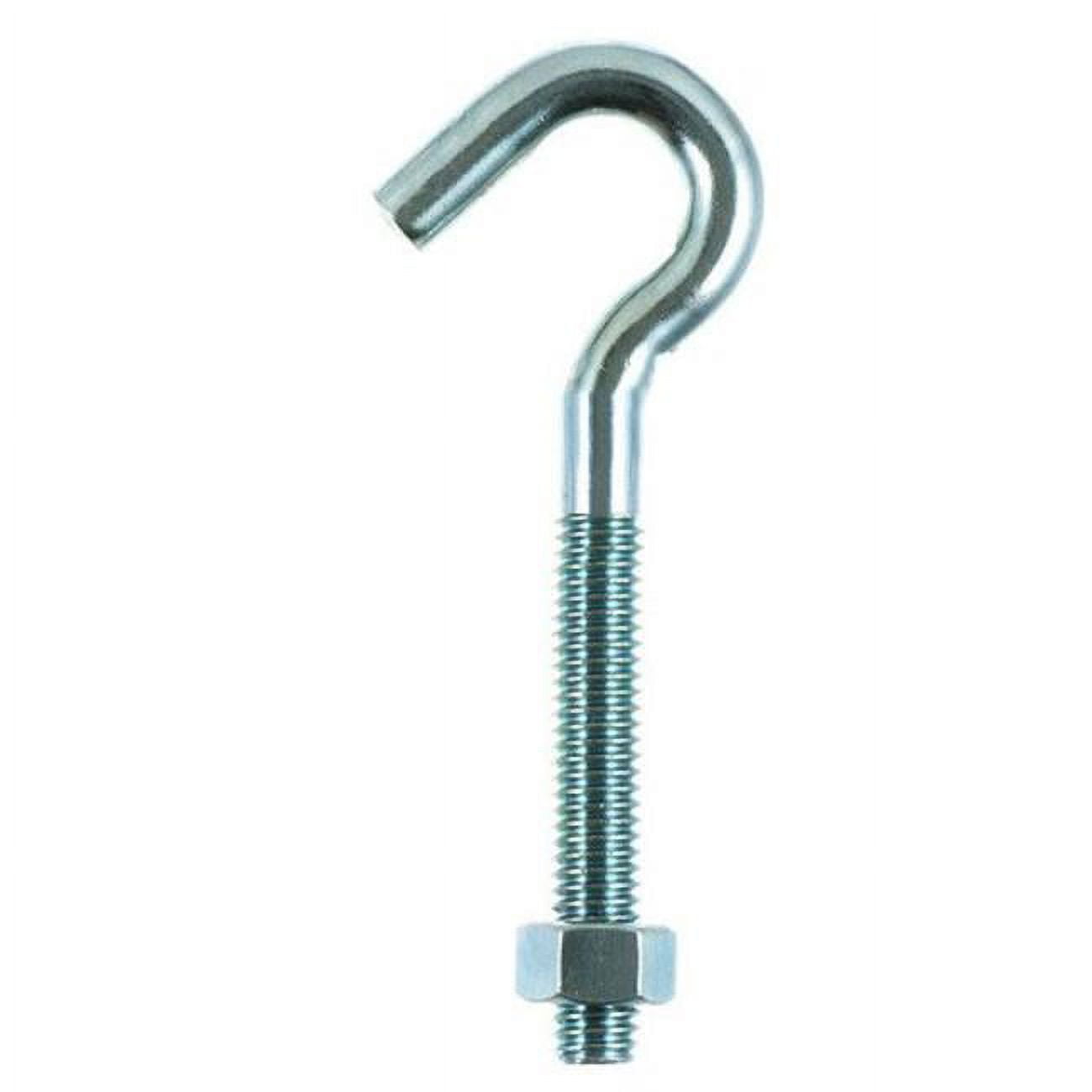 Hampton 02-3462-103 Bolt Hook Zinc 0.375 x 4 in. - pack of 10 - Walmart.com