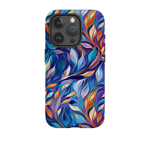 Hampton Leaves Phone Case Compatible with iPhone 11 to 16 Pro Max ...