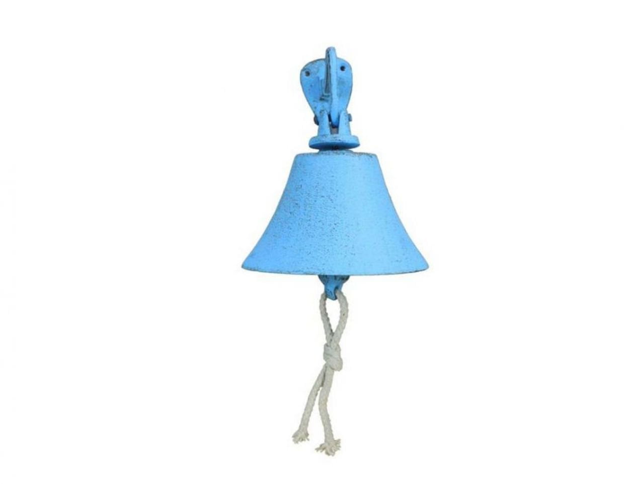 Hampton Nautical Rustic Hanging Ship's Bell 6" Decoration-Antique ...