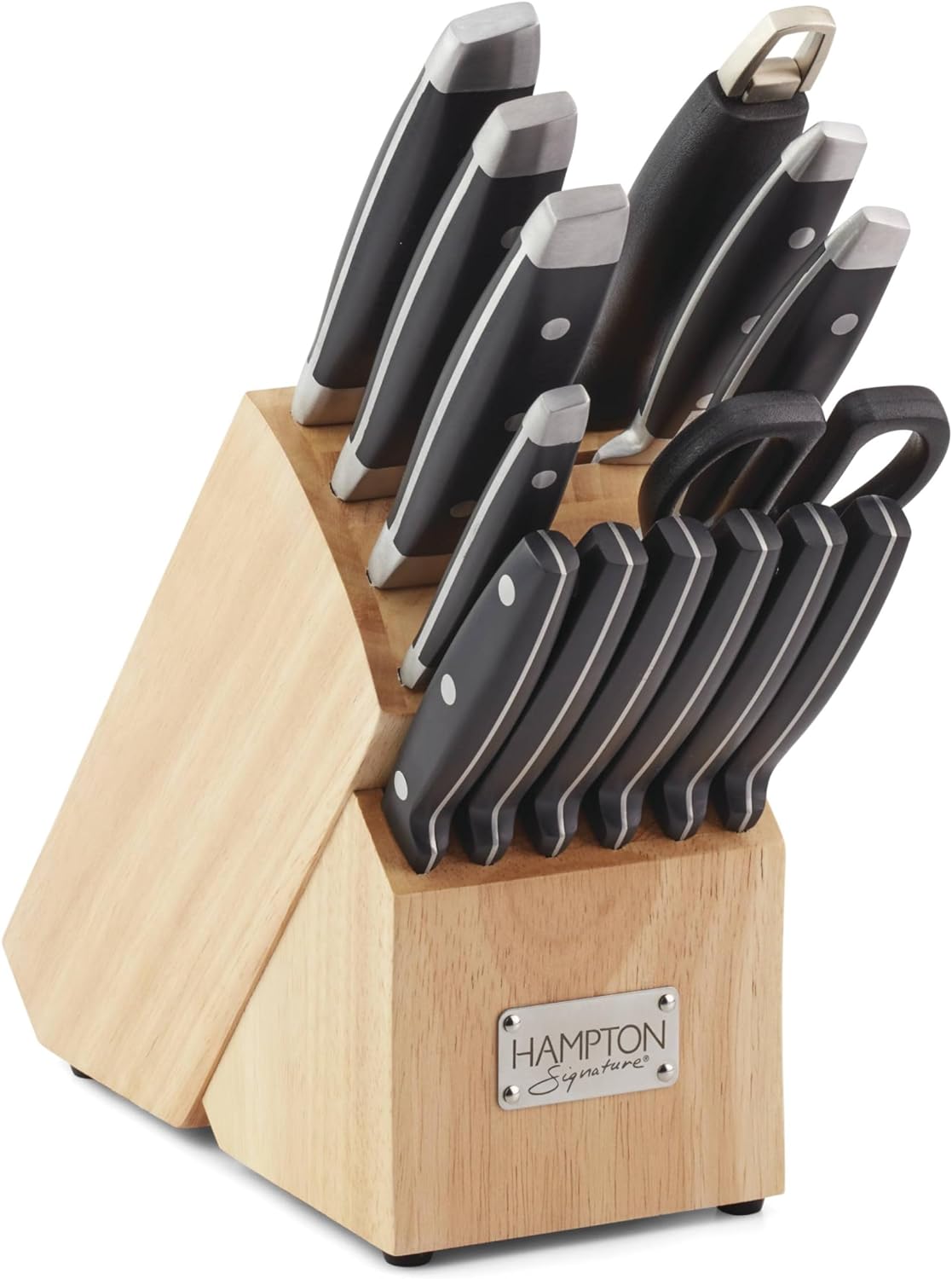 Hampton Signature – Continental – 15 Piece Knife Block Set - Walmart.com