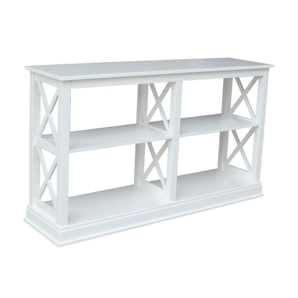 International Concepts Hampton Sofa Server Table With Shelves - Walmart.com
