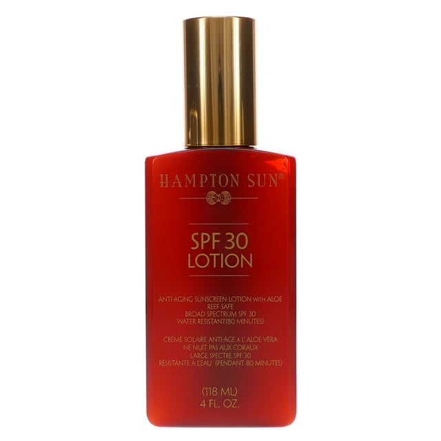 Hampton Sun SPF 30 Lotion 4 oz HSA/FSA Eligible - Walmart.com