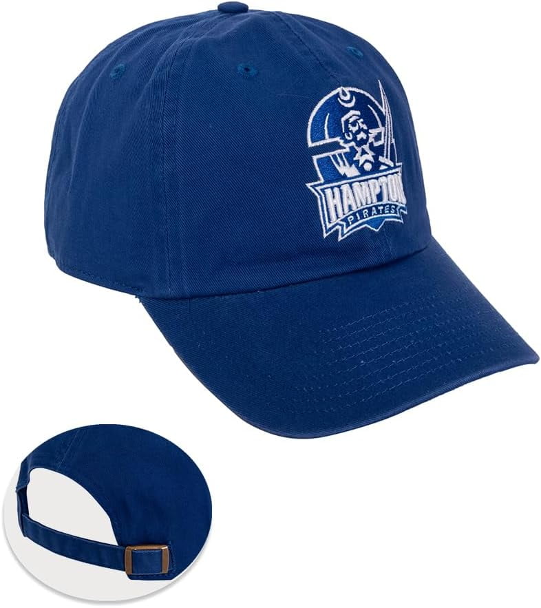 Hampton University Baseball Hat Virginia Pirates Brimmed Embroirderd ...