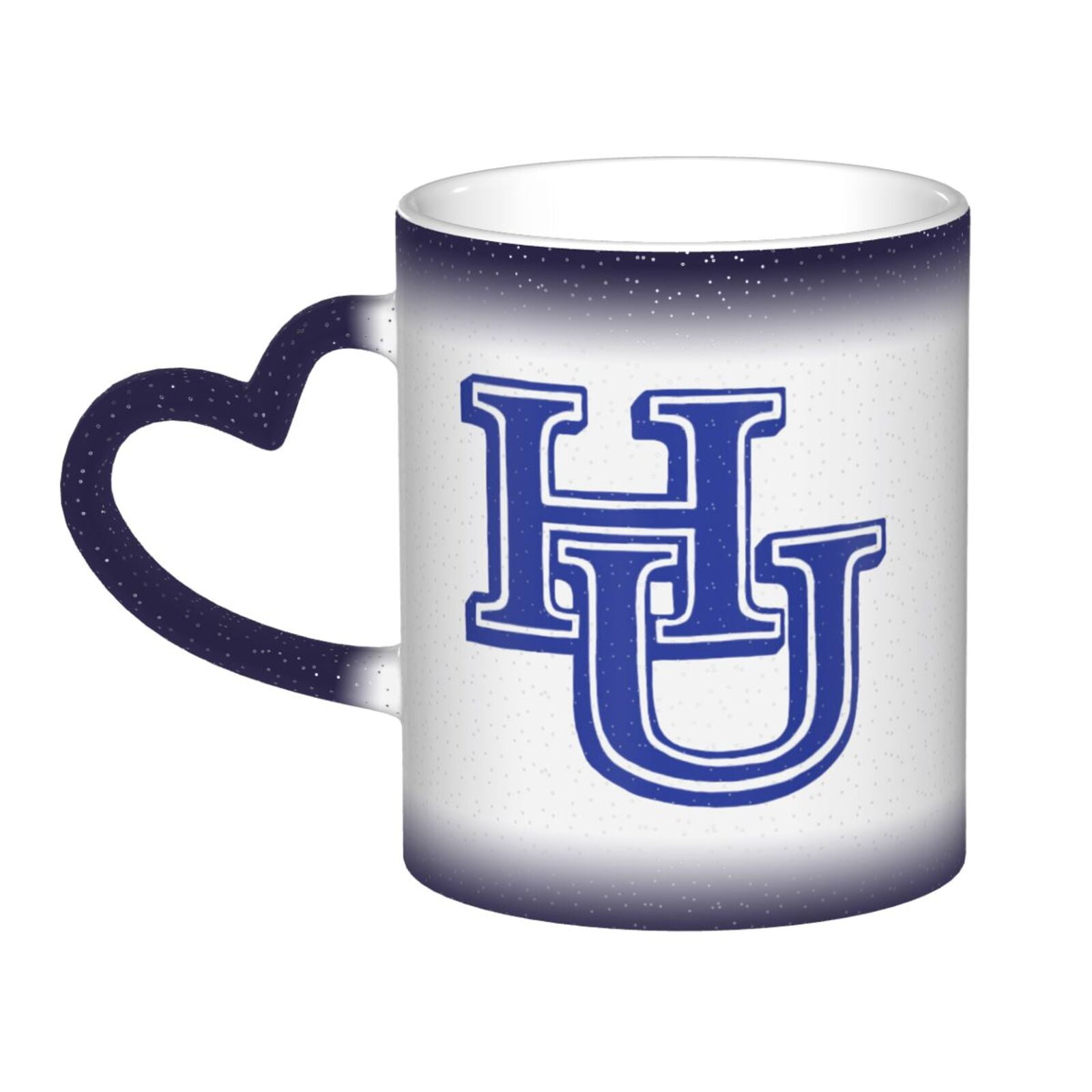 Hampton University Logo Ceramic Coffee Mug 11 oz Heat Sensitive Cup ...