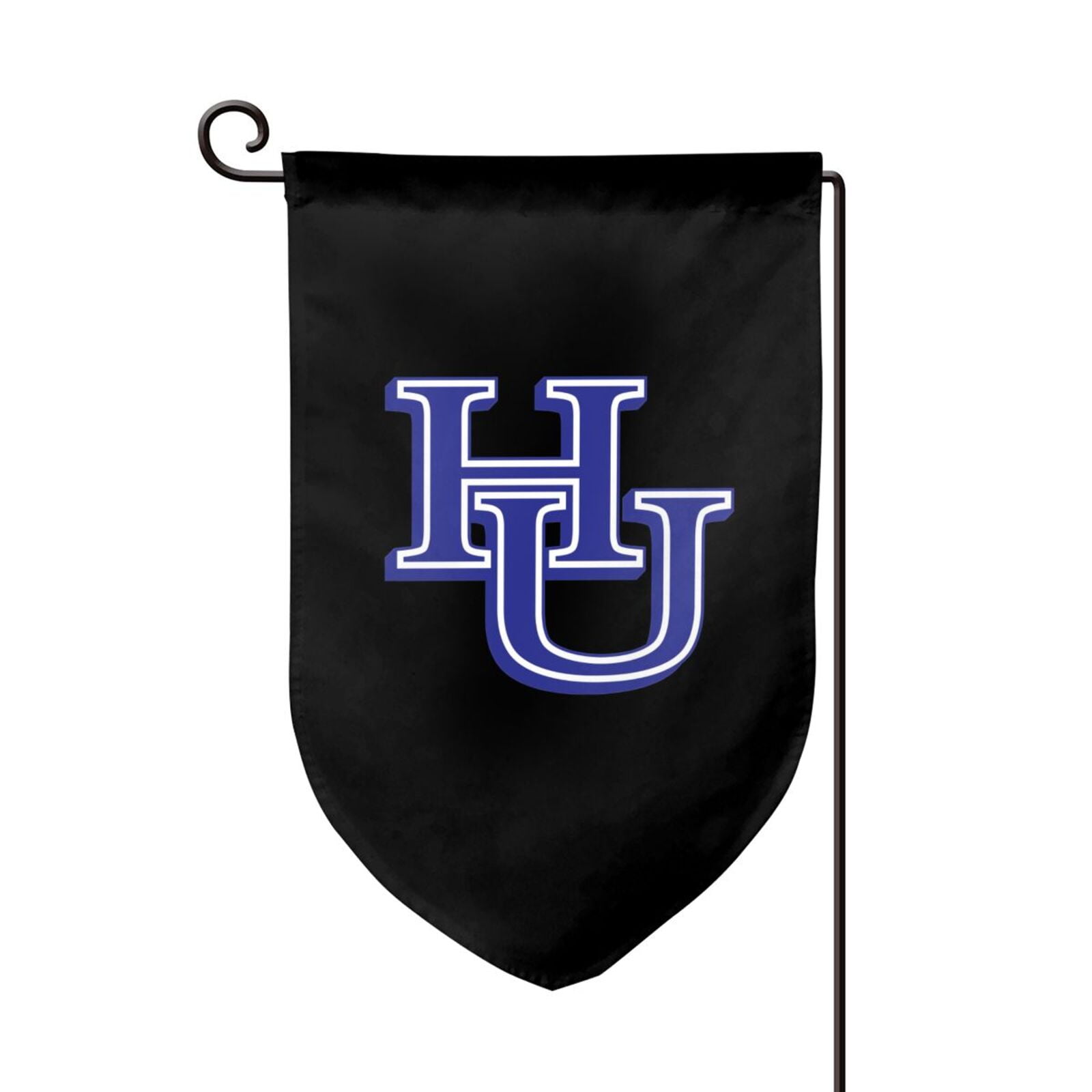 Hampton University Logo Garden Flag - Double Sided Banners For Outdoor ...