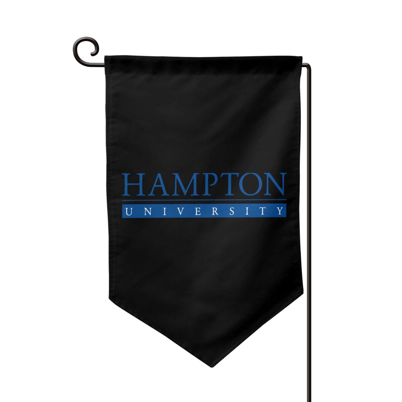 Hampton University Logo Garden Flag - Double Sided Banners For Outdoor ...
