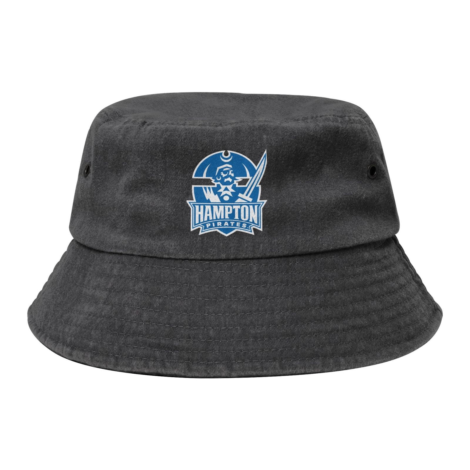 Hampton University Logo Summer Bucket Hat Fishing Hat Wide Brim Sun Hat ...