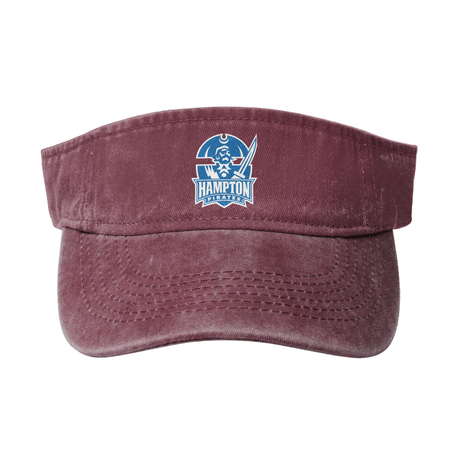 Hampton University Logo Sun Visor Hats for Women Men Adjustable Sports ...