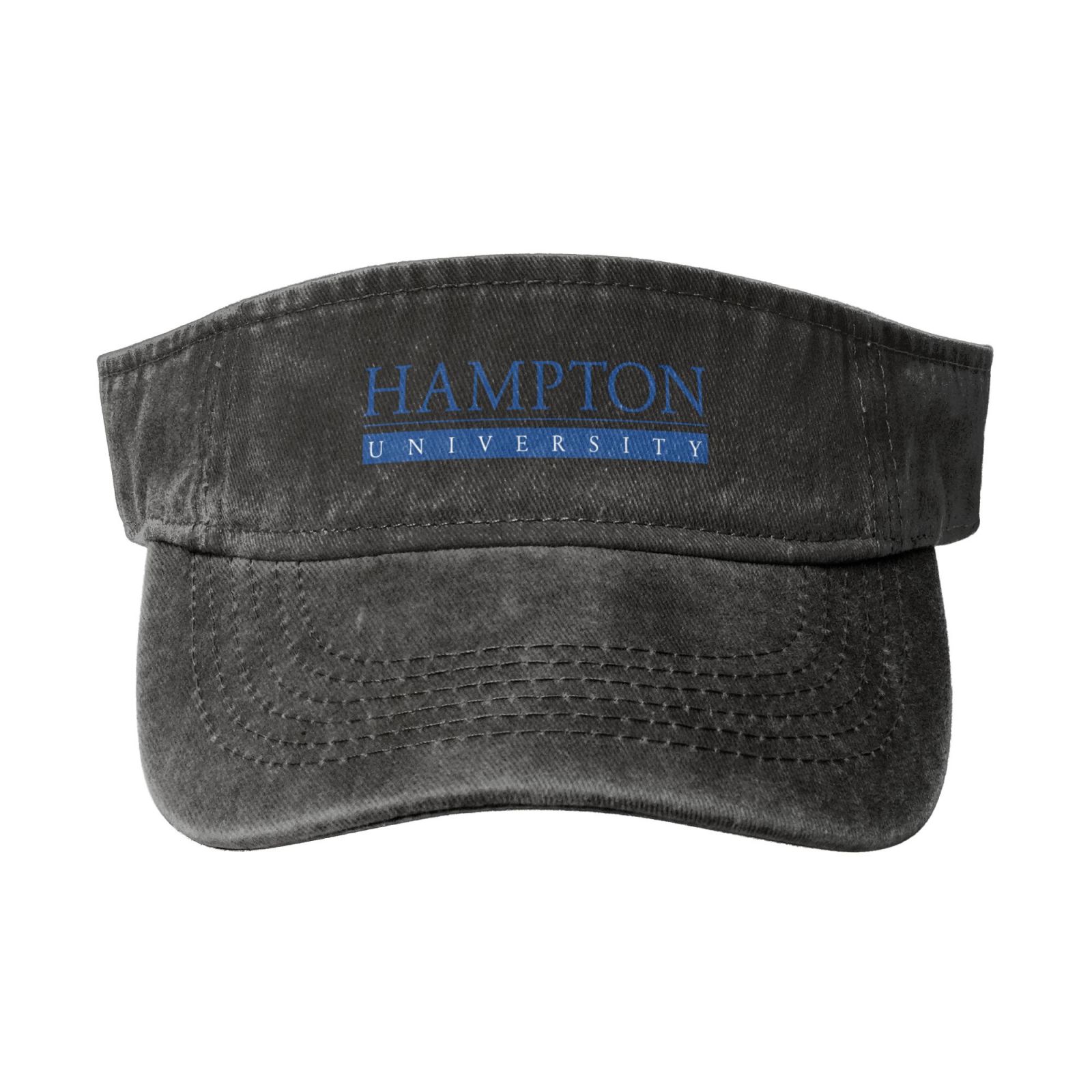 Hampton University Logo Sun Visor Hats for Women Men Adjustable Sports Sun Hats Golf Cap ...