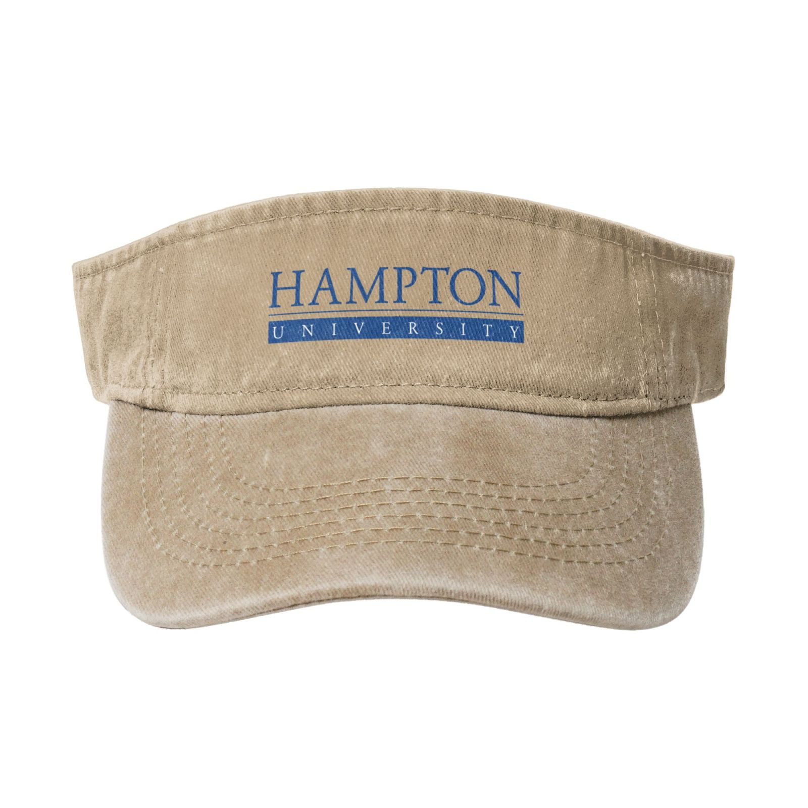 Hampton University Logo Sun Visor Hats for Women Men Adjustable Sports ...