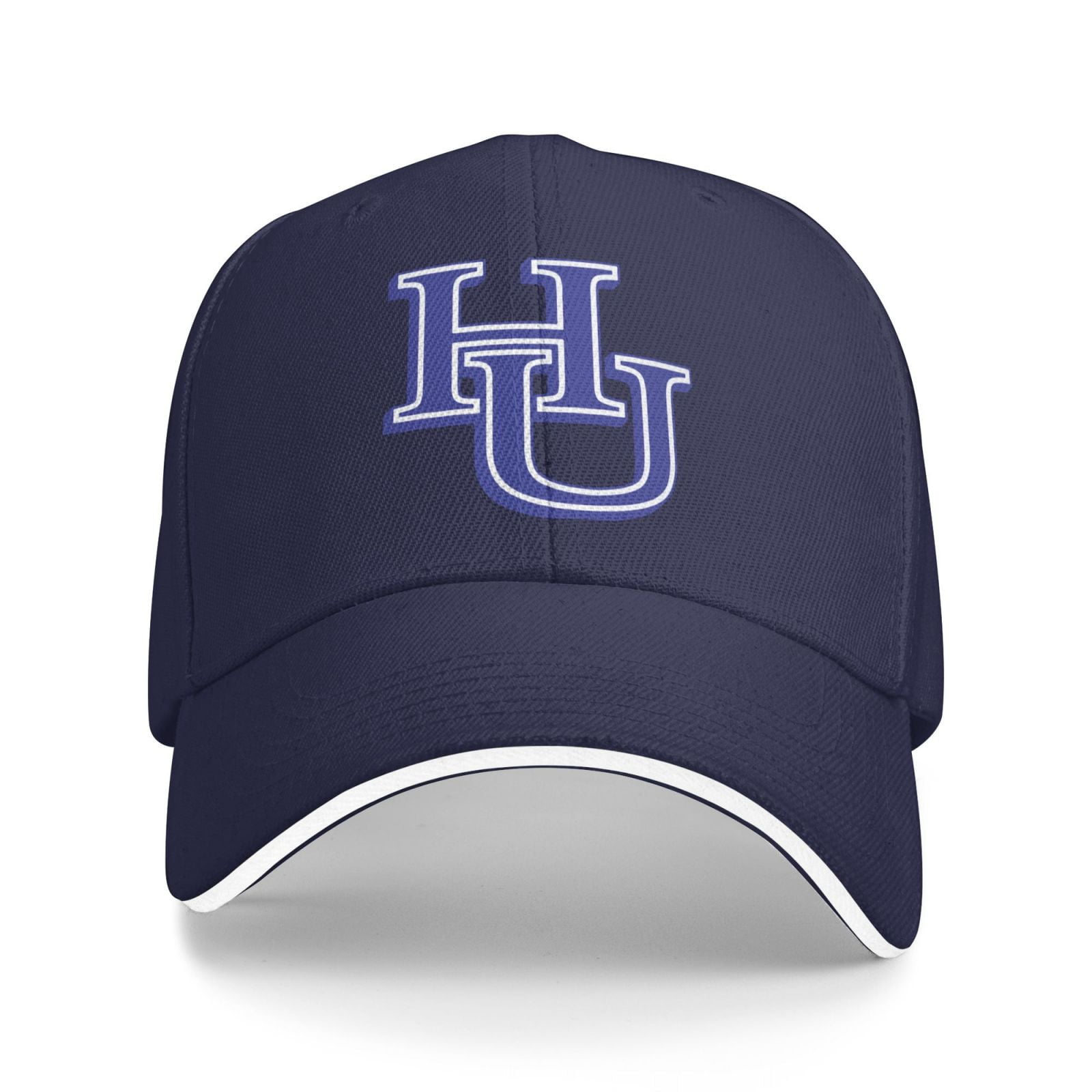 Hampton University Logo Unisex Adult Baseball Caps Adjustable Casquette ...