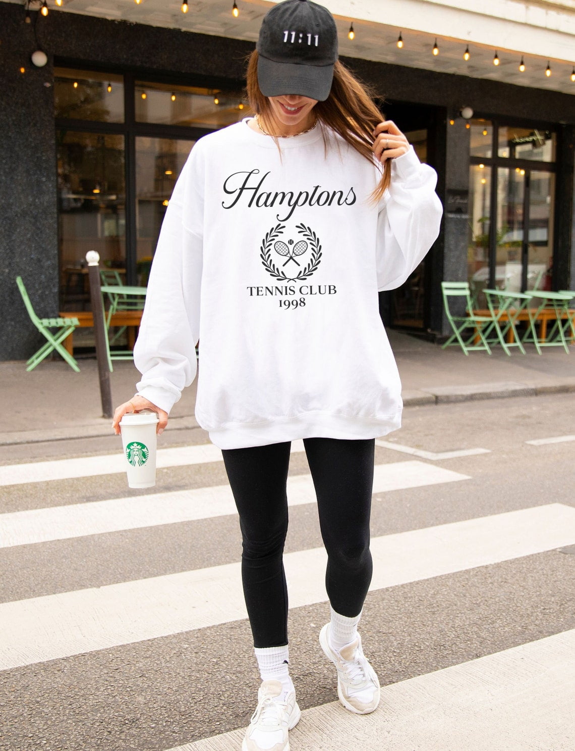 Hamptons Sweatshirt, Hamptons Tennis Club Sweatshirt, Preppy Tennis ...