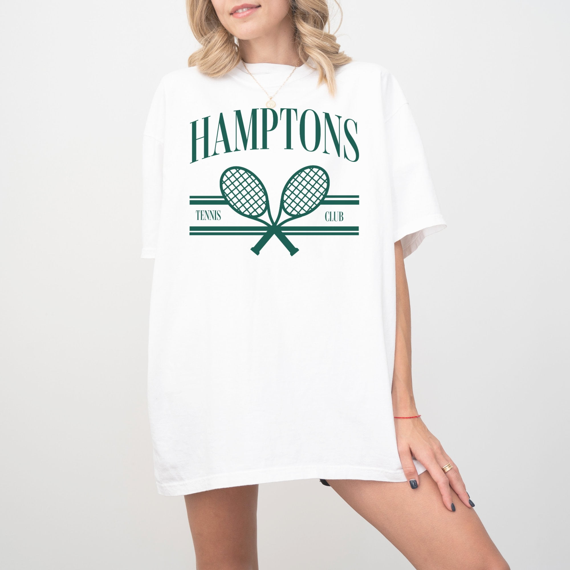 Hamptons Tennis Club T-Shirt Girls Trip, Bachelorette Shirt Retro Old ...